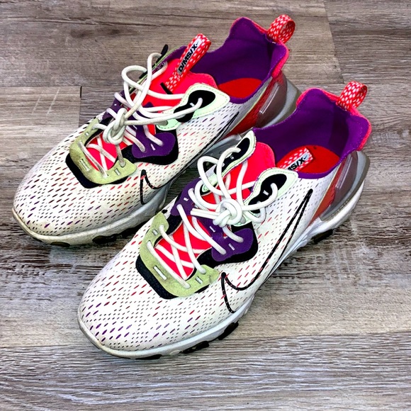 Nike | Shoes | Nike React Vision Summit White Volt Running Shoes Cd43732 Mens Sneakers 105 ...